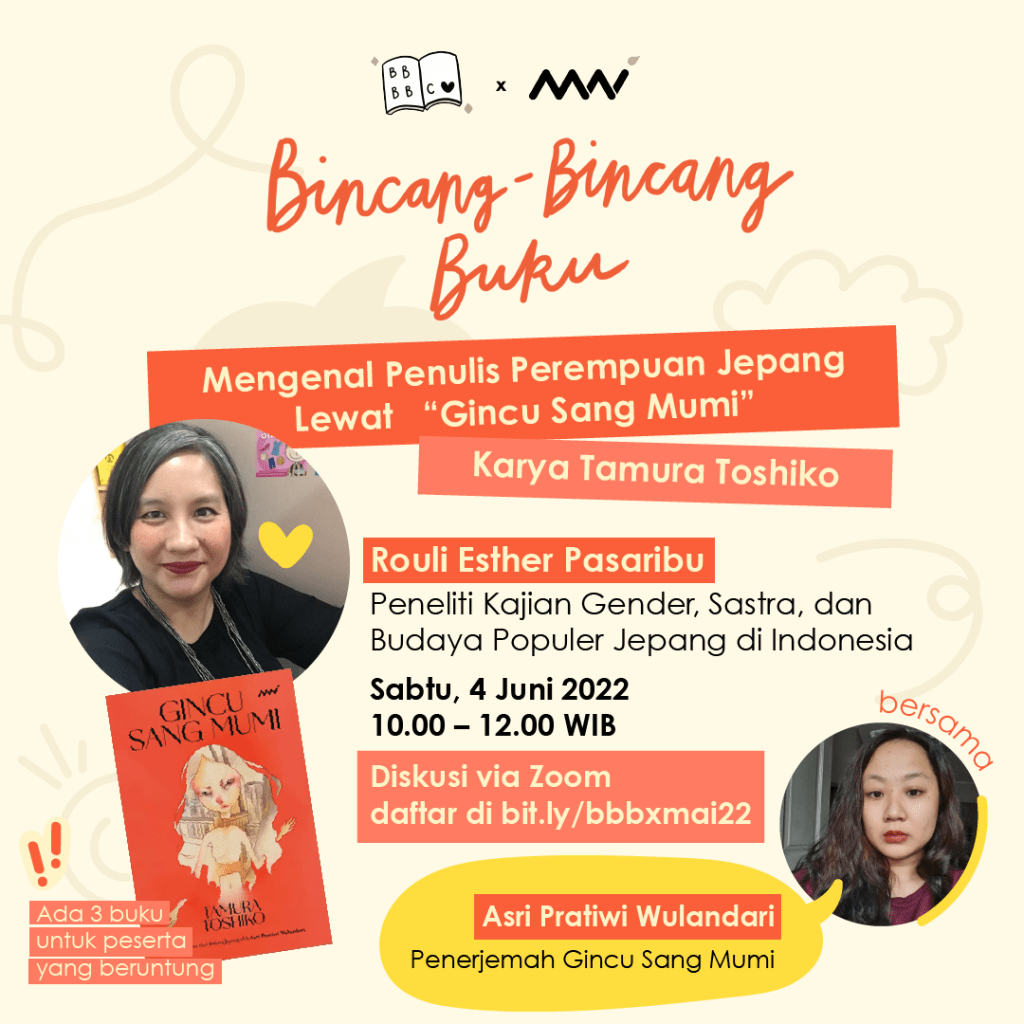 Mengenal Penulis Perempuan Jepang Lewat ‘Gincu Sang Mumi’ karya Tamura ...