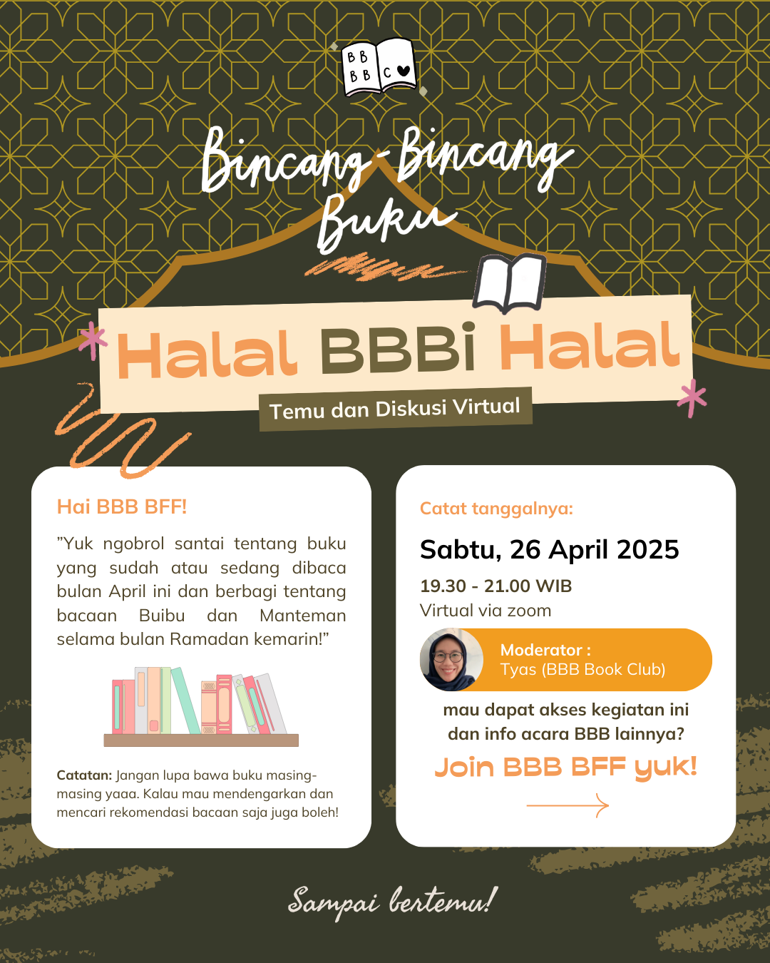 Halal BBBi Halal 2025 – Buibu Baca Buku Book Club